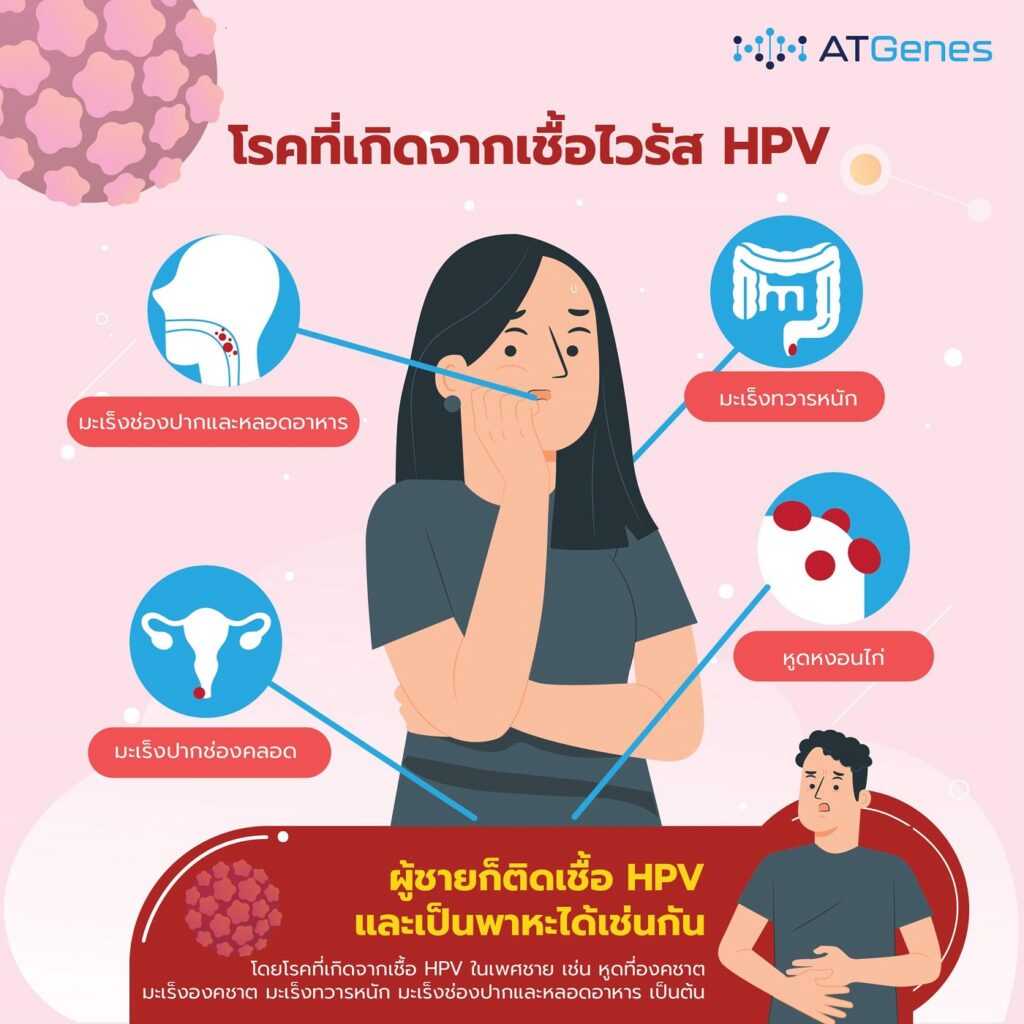 HPV ภัยร้ายที่ไม่ว่าใคร ก็ไม่ควรมองข้าม - ATGenes